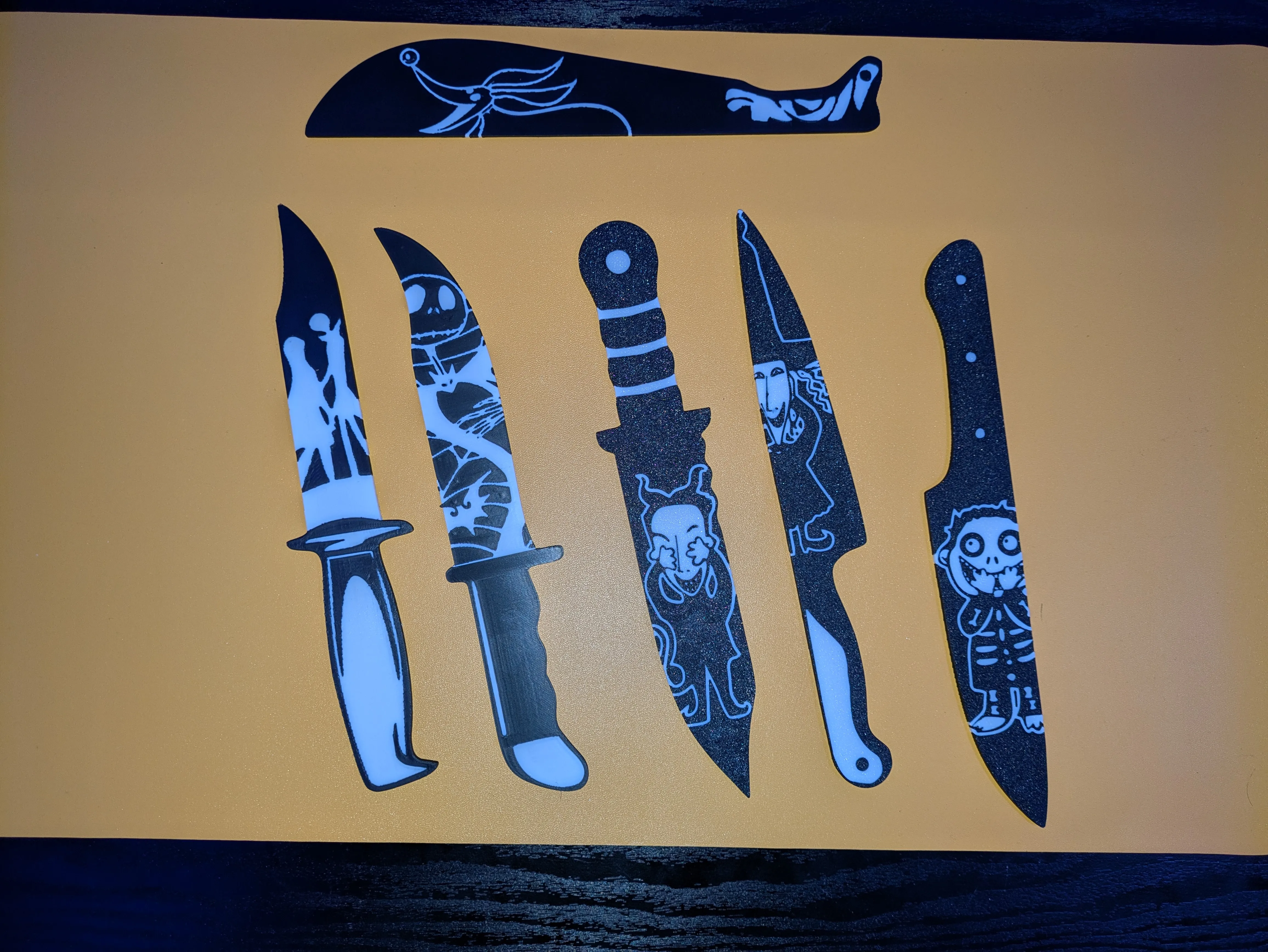 The nightmare before Christmas horror knife set by cruse2382 MakerWorld ...