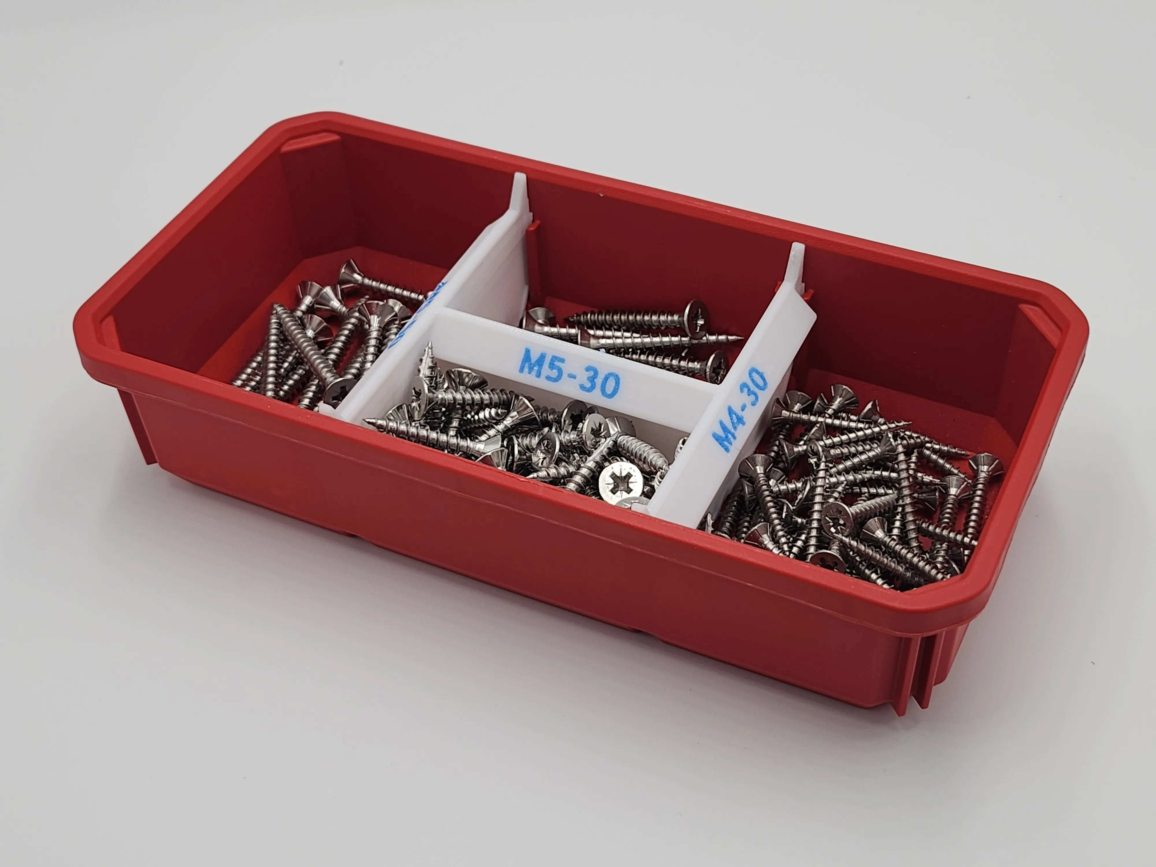 Packout low profile small bin cross divider by DP designMakerWorld ...