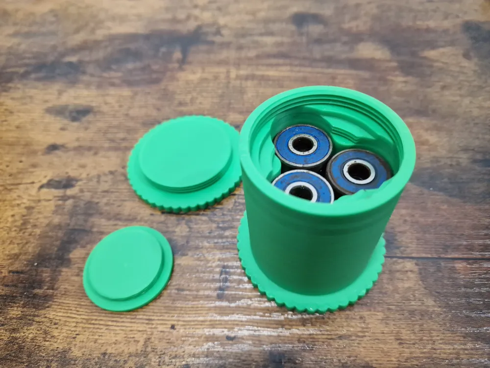 AMS Spool Weight with Ball Bearings (parametric) by josuanbn - MakerWorld