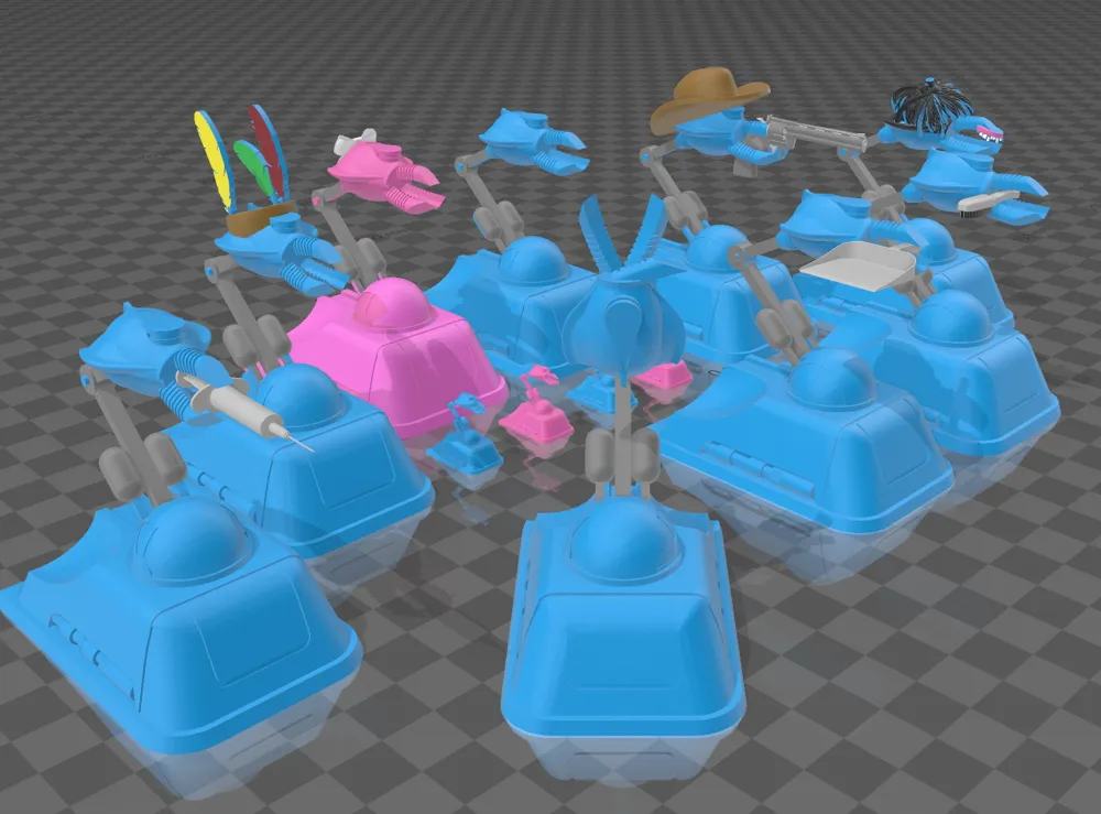 Scutters from Red Dwarf - Free 3D Print Model - MakerWorld