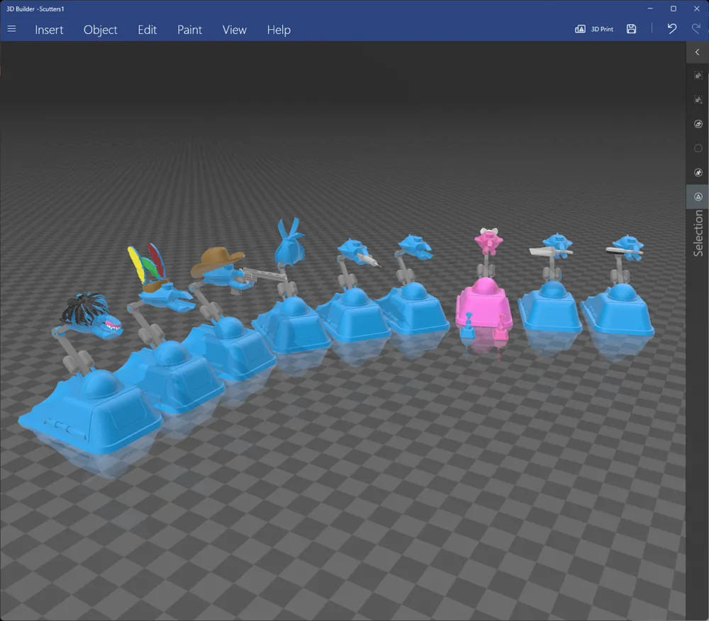 Scutters from Red Dwarf - Free 3D Print Model - MakerWorld