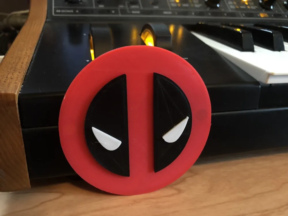 Deadpool Magnet by moby2112 - MakerWorld