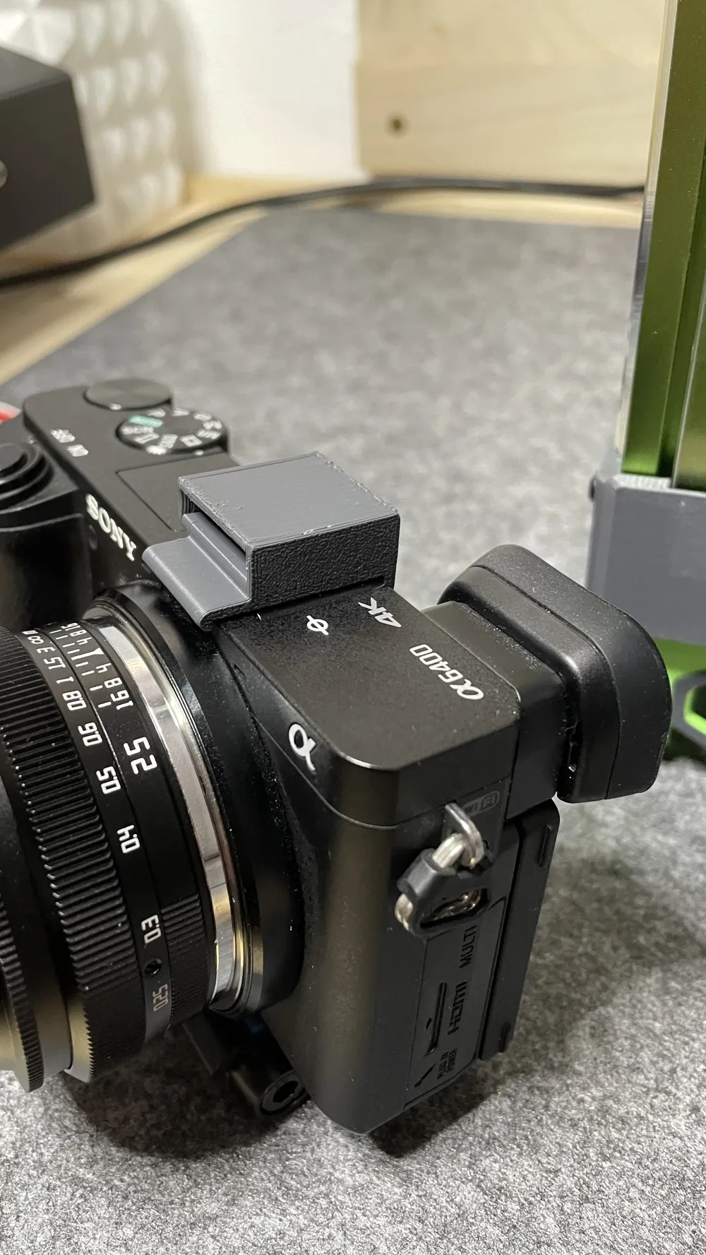 Hot Shoe / Cold Shoe - Adapter for Sony Alpha 6400/6xxx - Fullaim ...