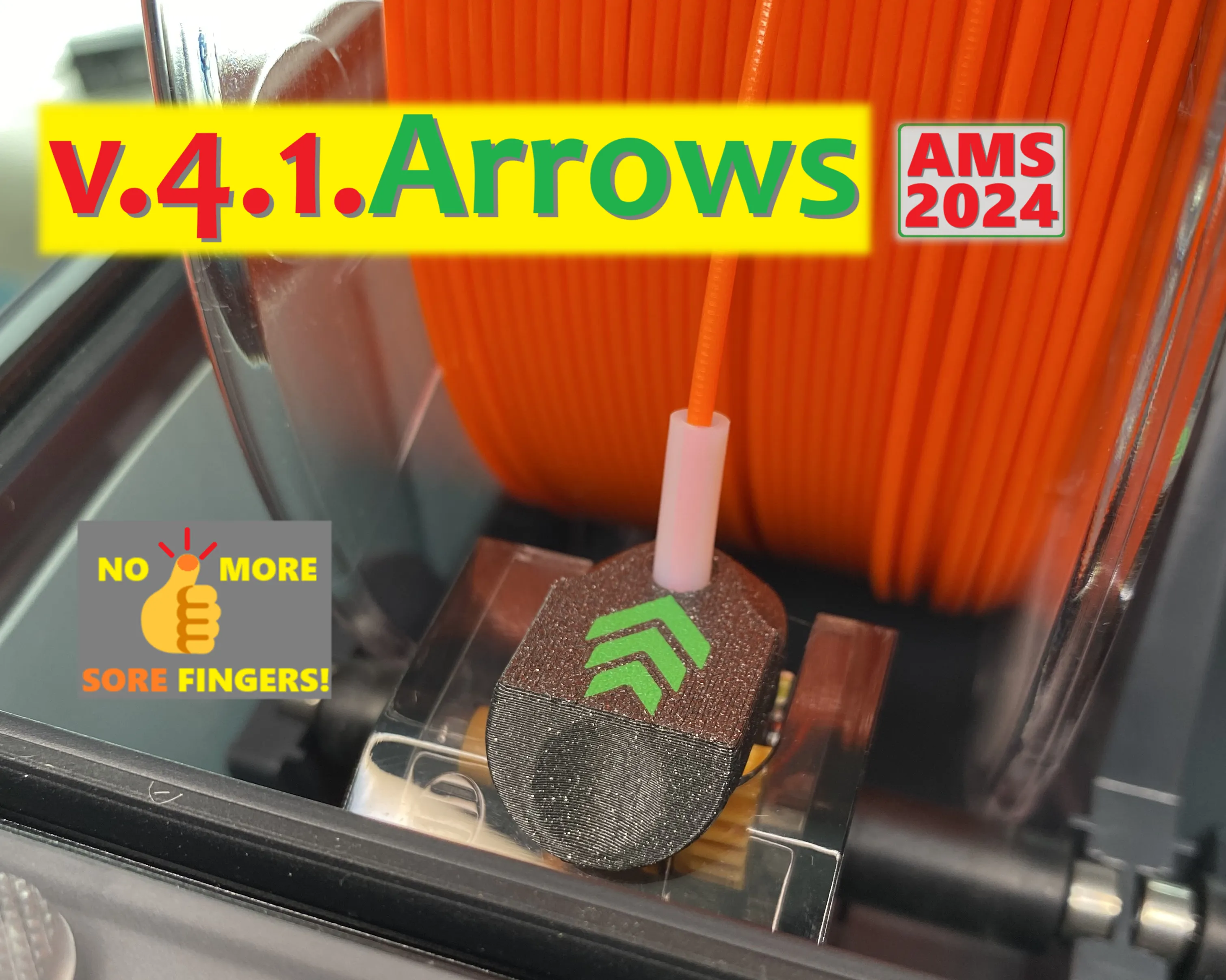 AMS Feeder Funnel Saver Protector Filament Guide by eds_3d_shop MakerWorld: Download Free 3D Models