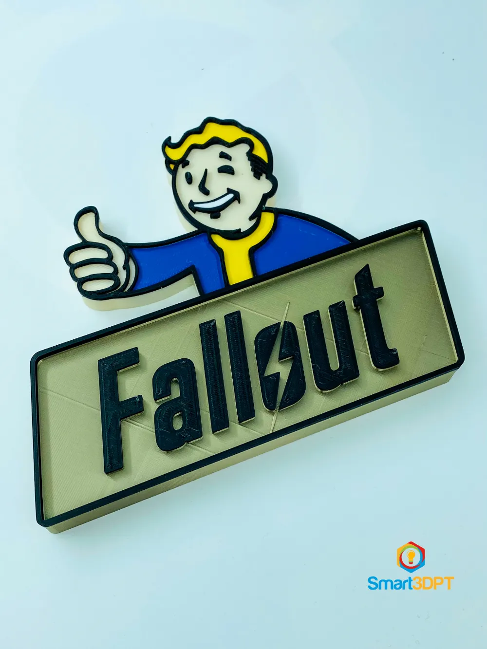 fallout logo sign by Smart3d by Gabriel Gomes - MakerWorld