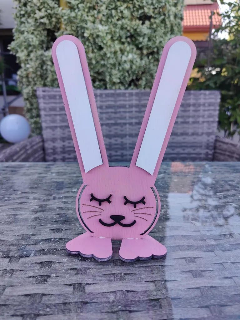 Rabbit hair ties hanger rubbers, bunny organizer by Emashi - MakerWorld