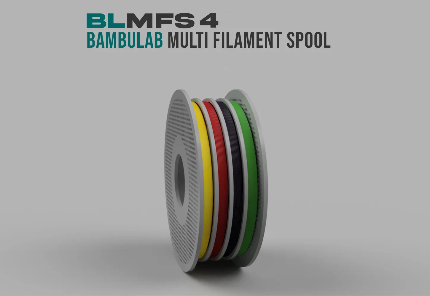 Bambulab Multi Filament Spool - 2 Filaments by giuliolibrando ...