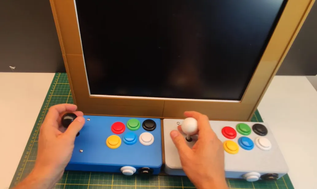 Fully Printed Arcade Game Machine - Free 3D Print Model - MakerWorld