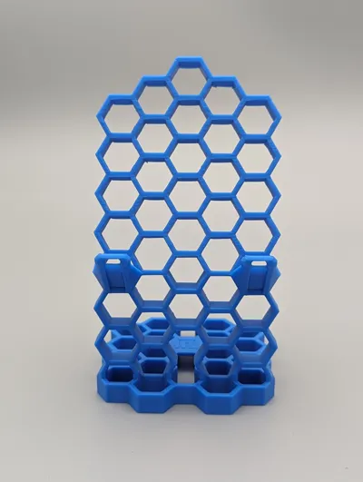 Hexagon Phone Stand by TJzDesign - MakerWorld