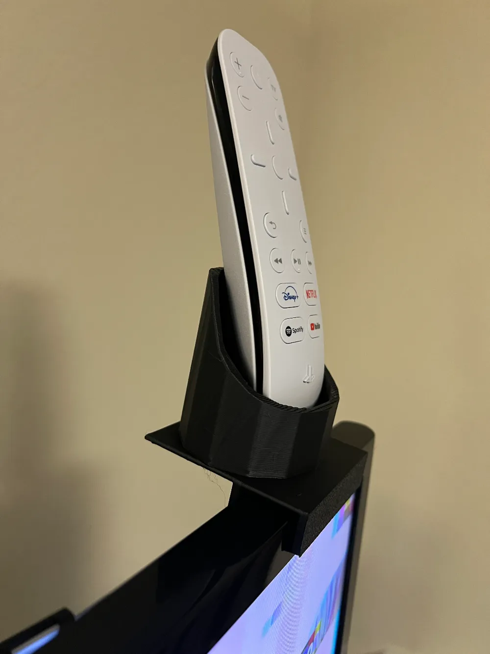 Tv remote stand and mount (Universal) by zamojs MakerWorld: Download ...