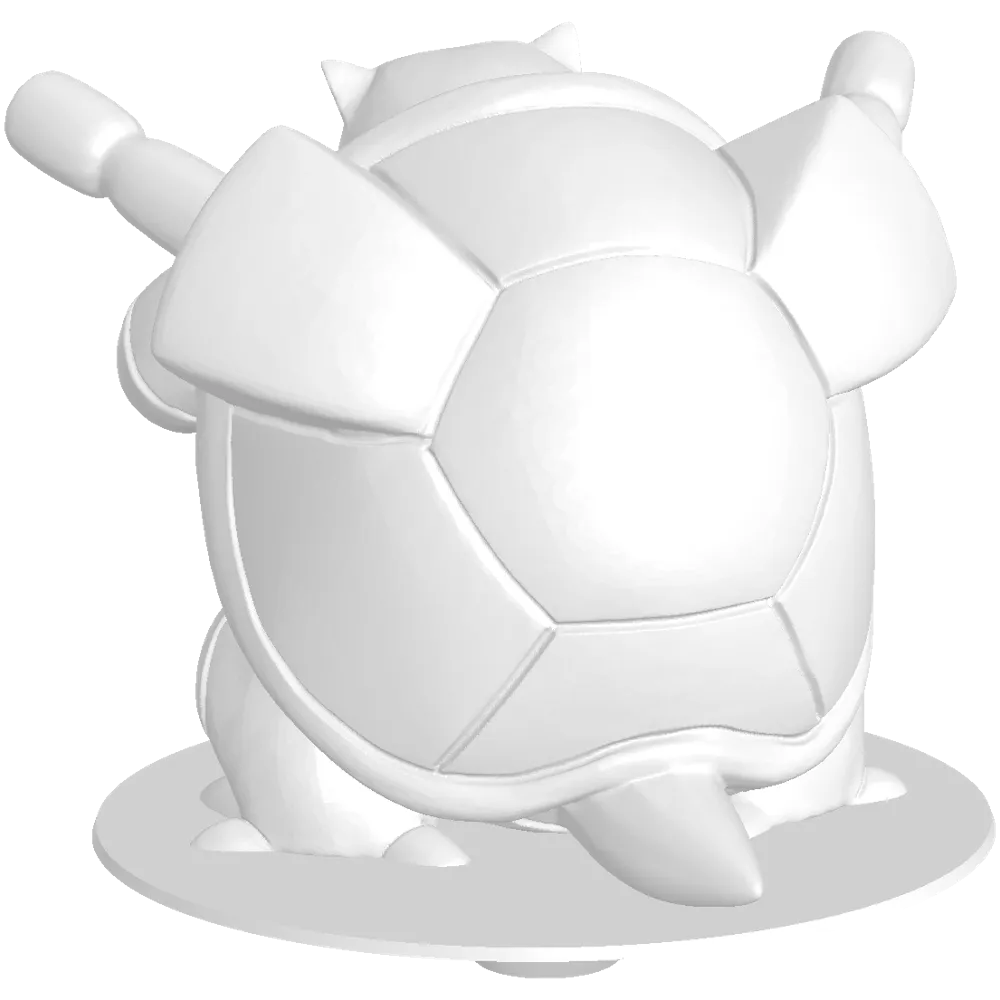 Blastoise Jibbitz by Jibbitz Master MakerWorld: Download Free 3D Models