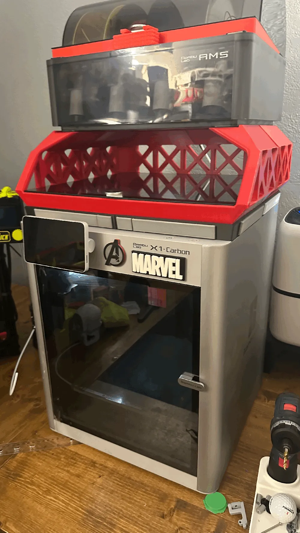 V2 Update Bambu Lab P1P X1-C Riser+AMS Stand - Community Build! by ...