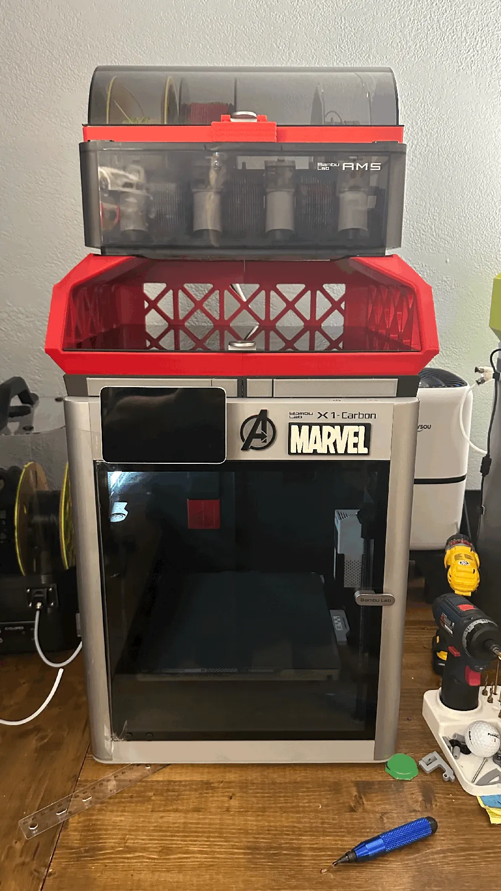 V2 Update Bambu Lab P1P X1-C Riser+AMS Stand - Community Build! by ...