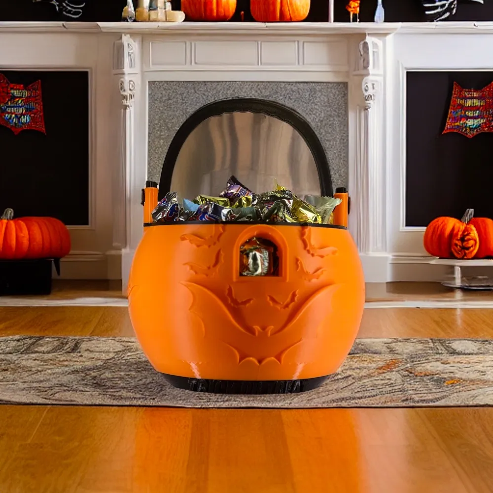 Halloween Bucket Bowl, Candy Bag for Kids and Adults by 3dmediaselling ...