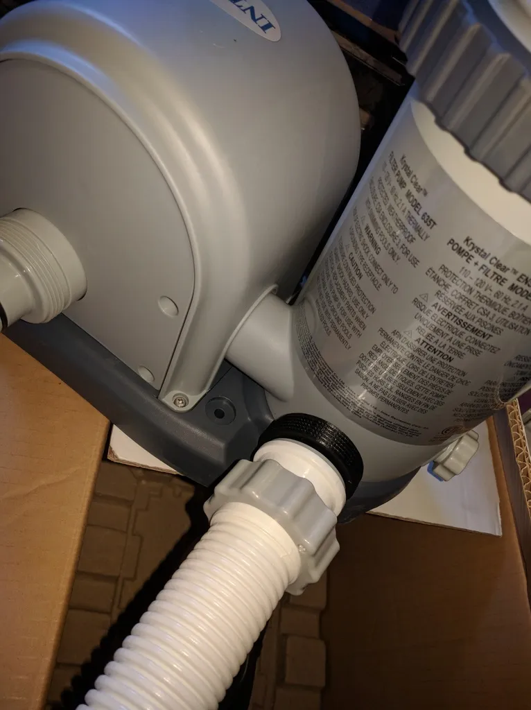 My Intex Adapter for Pool Connectors - Threaded piece by Matthew ...