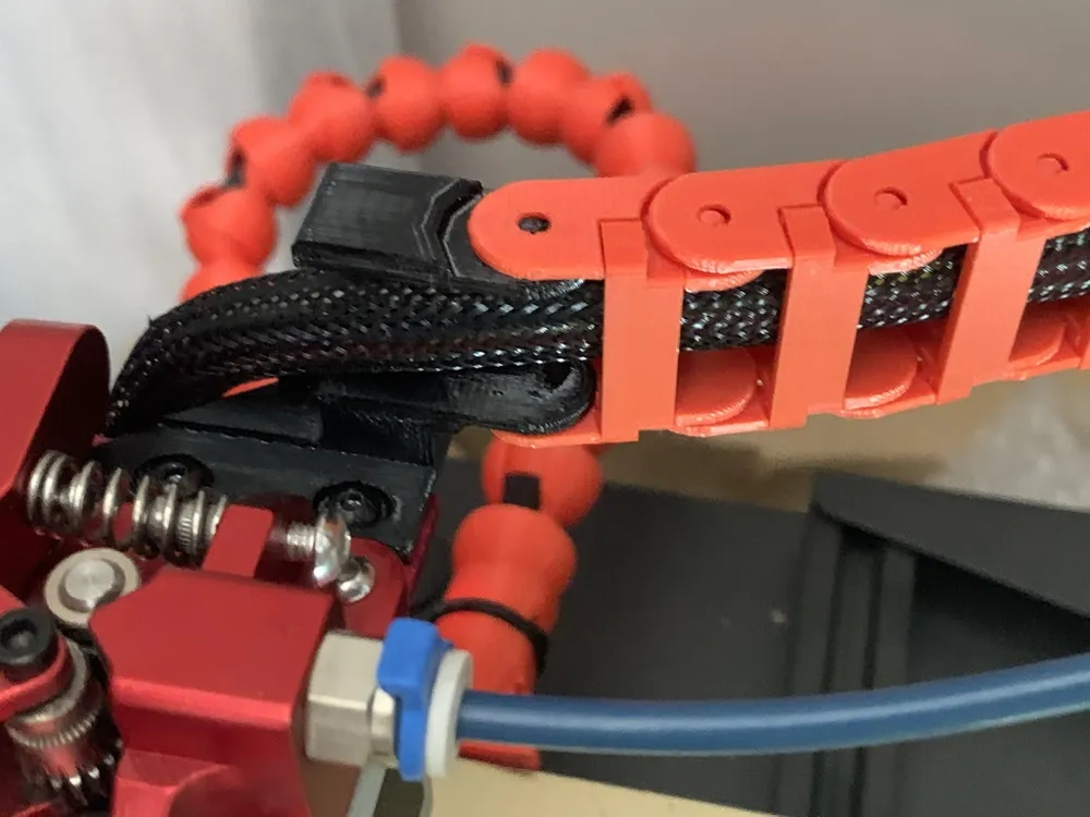 CR10s Pro / Max cable chain / Alternative Carriage by adiyahu - MakerWorld