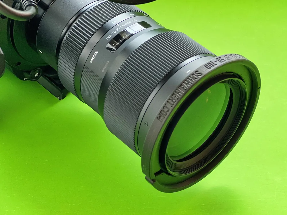 Sigma EF 50-100 Filter Adapter for Mini Matte Box 114mm - Modèle d ...