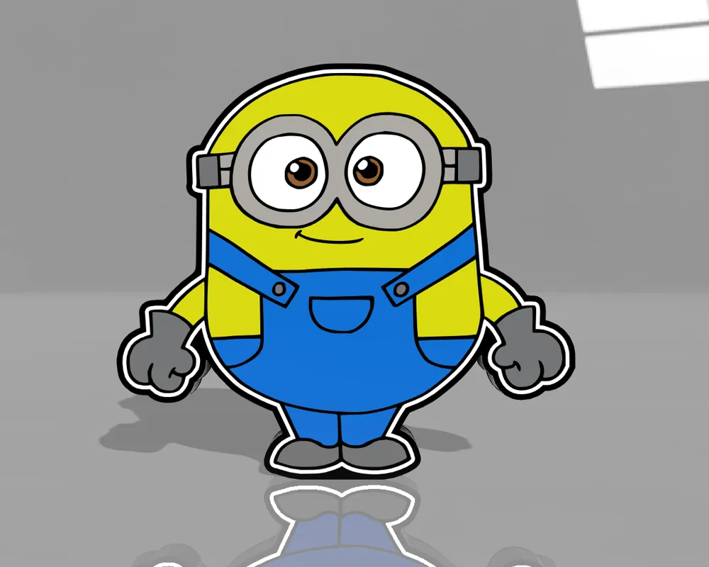 Minion Lightbox LED Lamp by Magic Studio 3D - MakerWorld