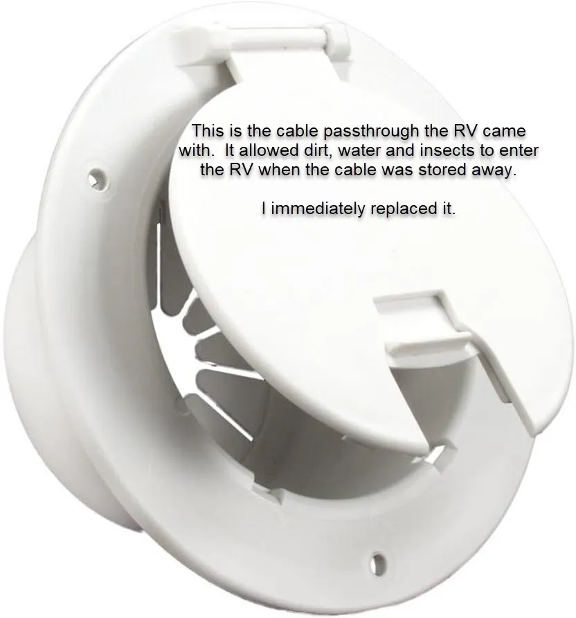 RV 30 and 15 Amp power inlet combo mount by delwyn - MakerWorld