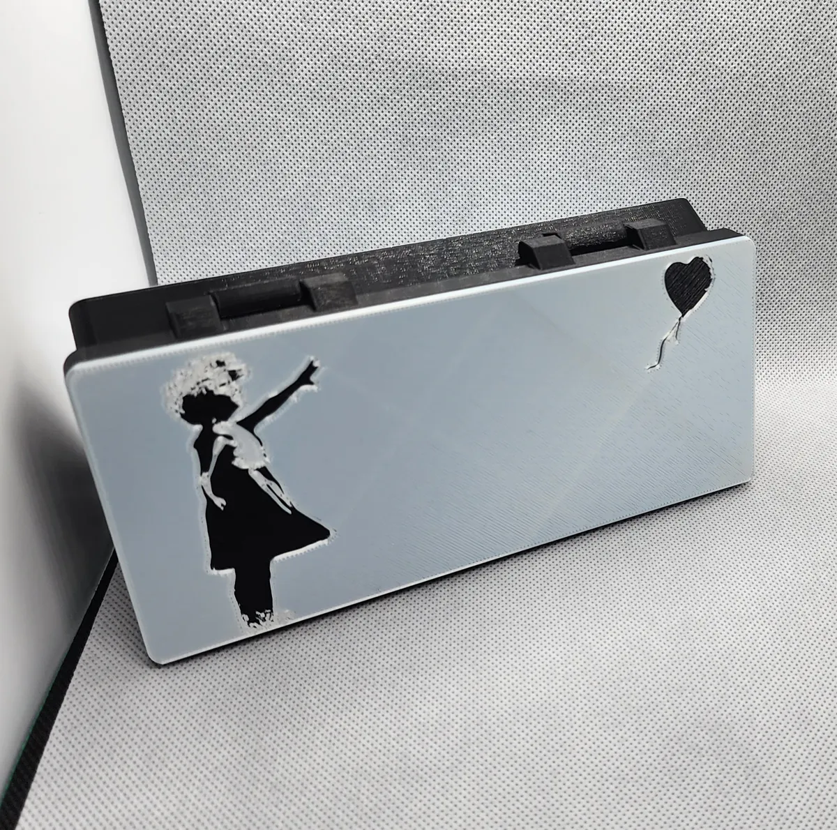 Banksy Box 🞍 Girl with Balloon 🞍 Print in Place 2-color - Modèle d ...