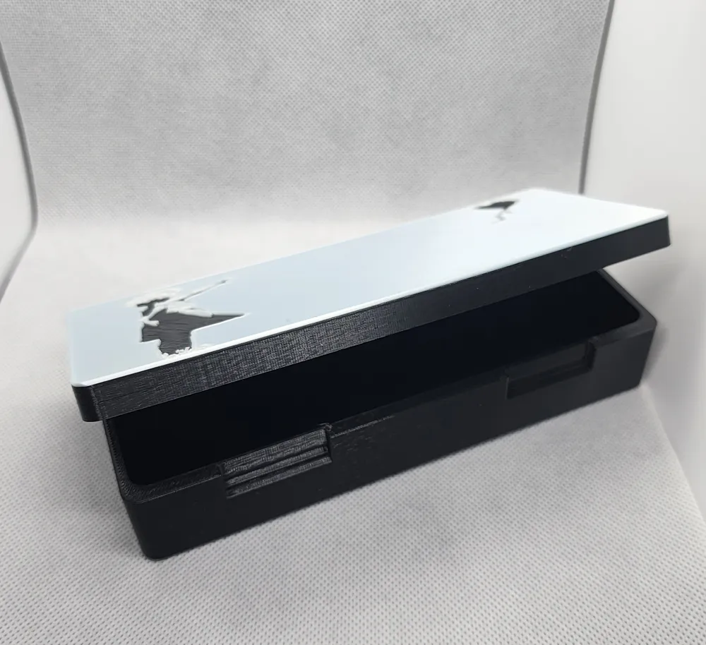 Banksy Box 🞍 Girl with Balloon 🞍 Print in Place 2-color - Modèle d ...