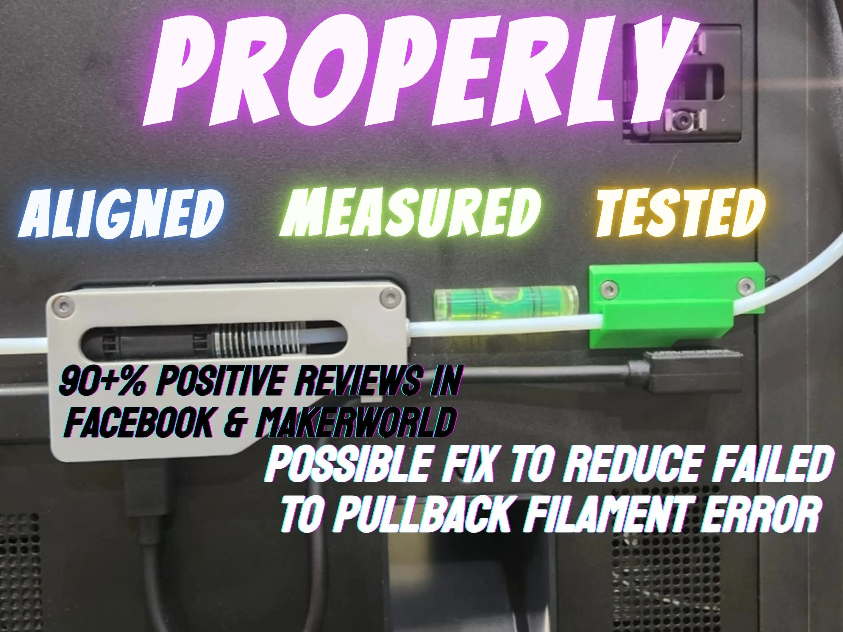 AMS Buffer Fix For Failed To Pull Back Filament by SPStudio MakerWorld ...