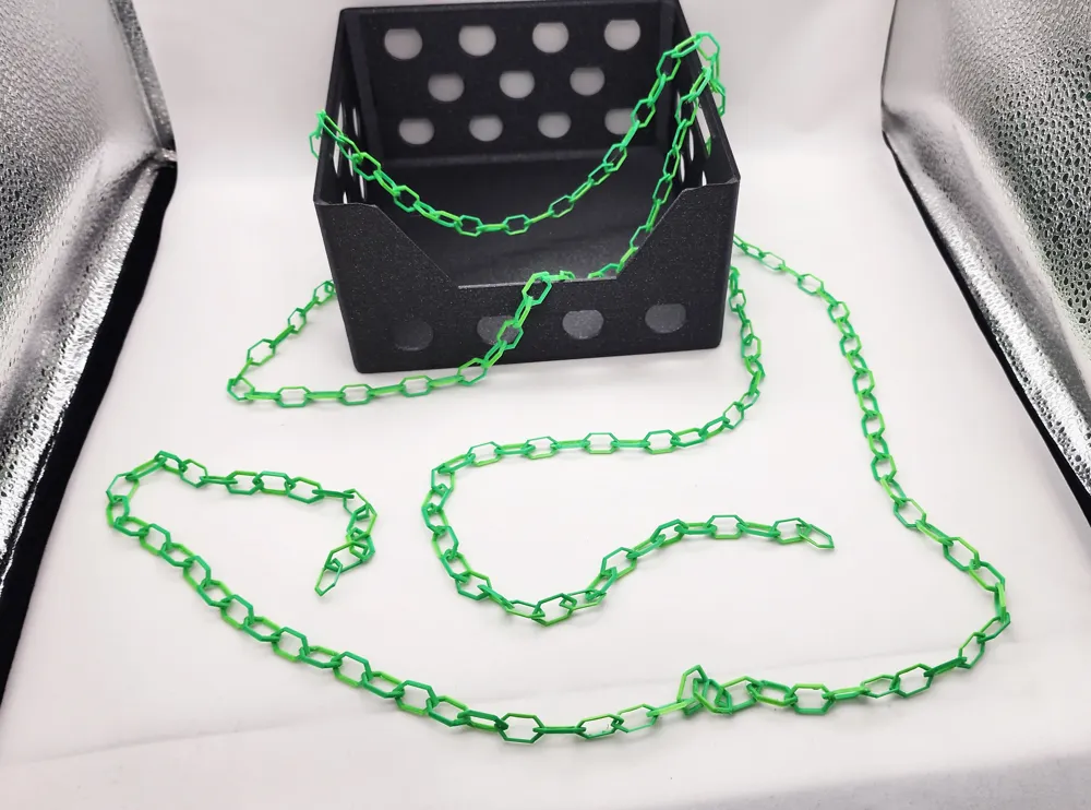 236cm/7'9" Long Hex Chain for MINI - Print in place by Triple G Workshop - MakerWorld