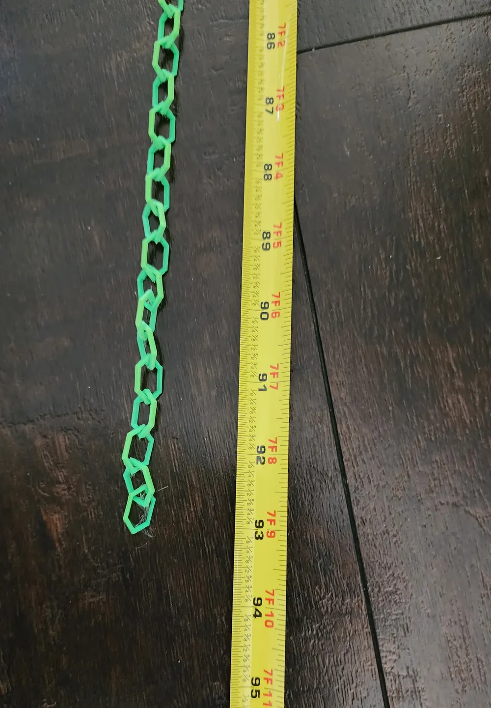 236cm/7'9" Long Hex Chain for MINI - Print in place by Triple G Workshop - MakerWorld