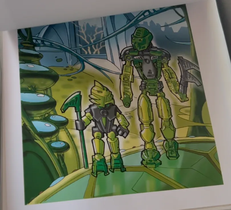 Bionicle Turaga Lewa Nuva Staff by Scmdex 90 - MakerWorld