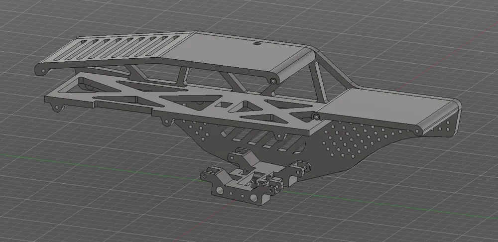 Tremor Chassis V2 for Scx24 by depep1 MakerWorld: Download Free 3D Models