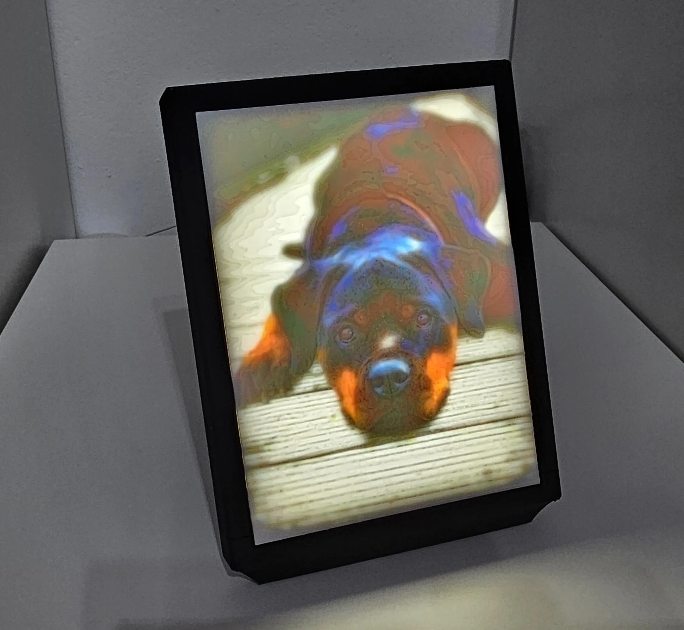 Optimized Litho Frame for Bambu CMYK LED Bord - Free 3D Print Model ...