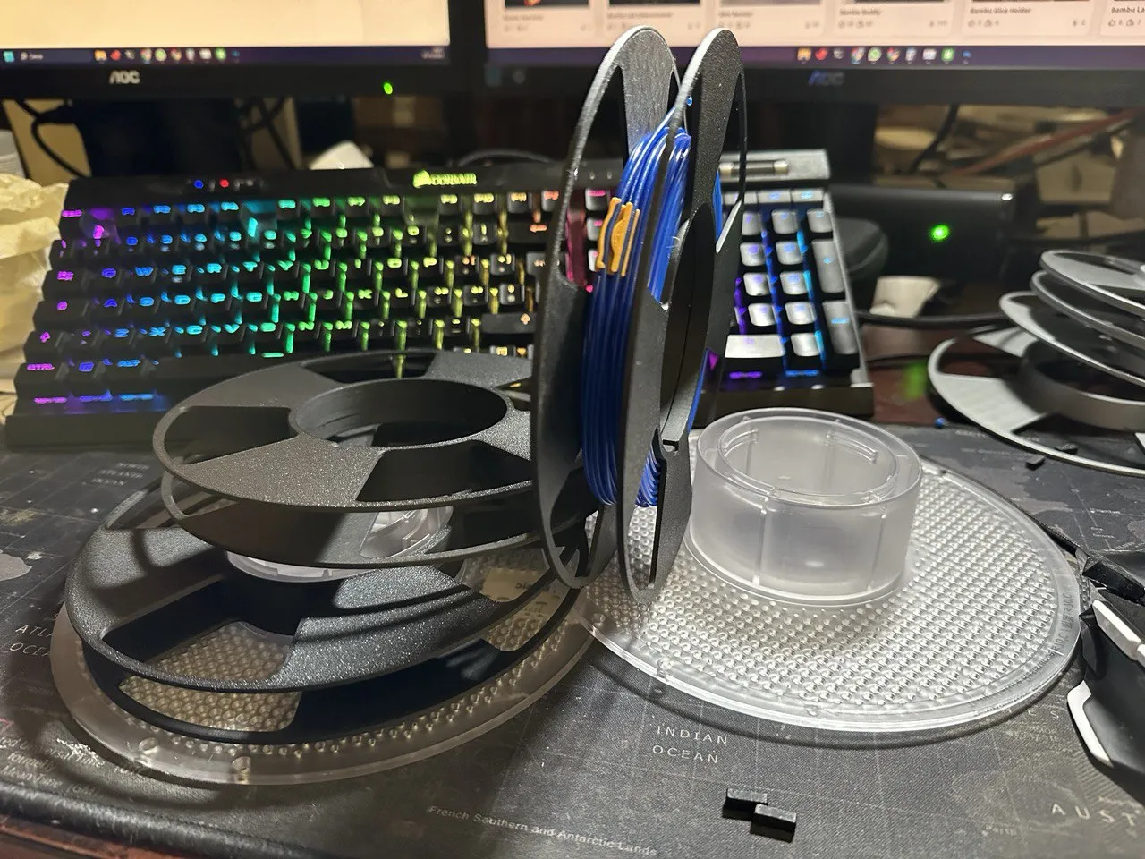 Bambu Lab Modular Multi Filament Spool - Free 3D Print Model - MakerWorld
