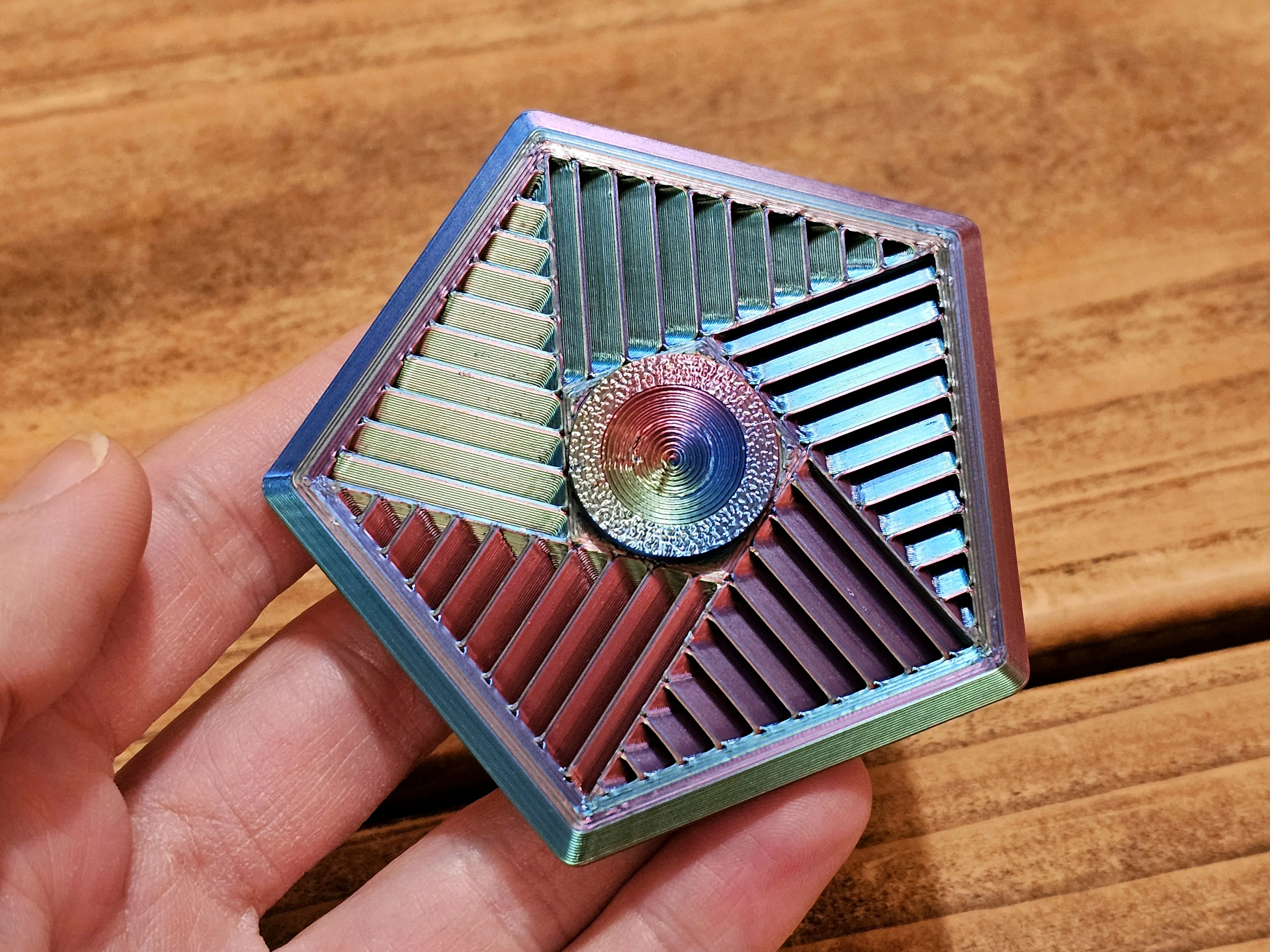 PentaFlex Fidget Spinner - Free 3D Print Model - MakerWorld