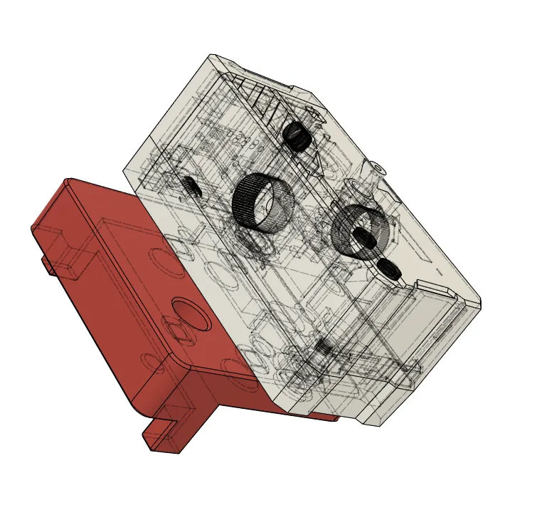 BTT SFS (Smart Filament Sensor) V2.0 Voron backpanel mount 2020 by ...
