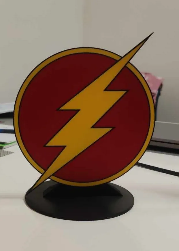 Flash dc logo - Multi Color AMS by HrvL3D - MakerWorld