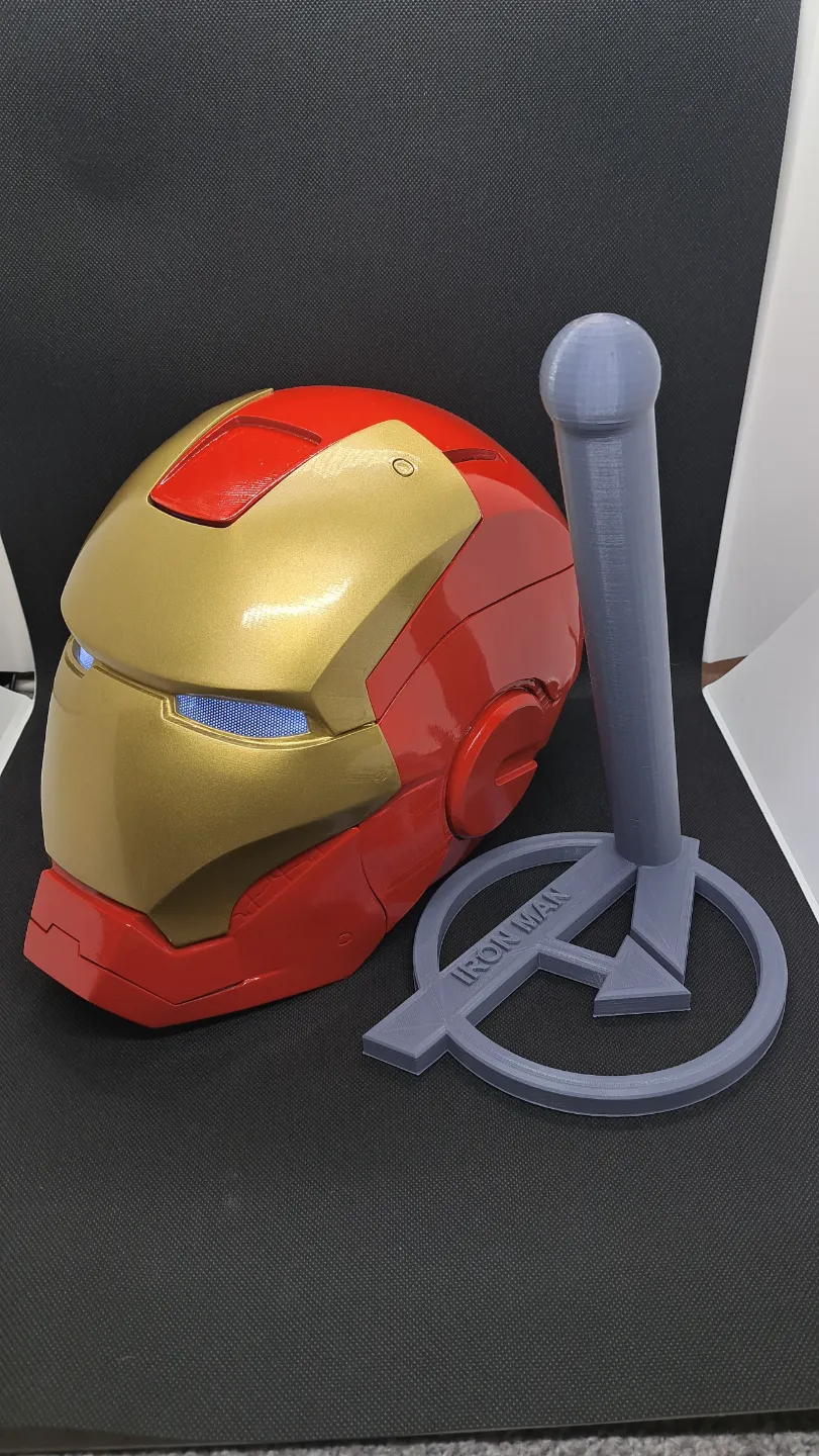 Iron Man Helmet Stand by andreas3d_druck - MakerWorld