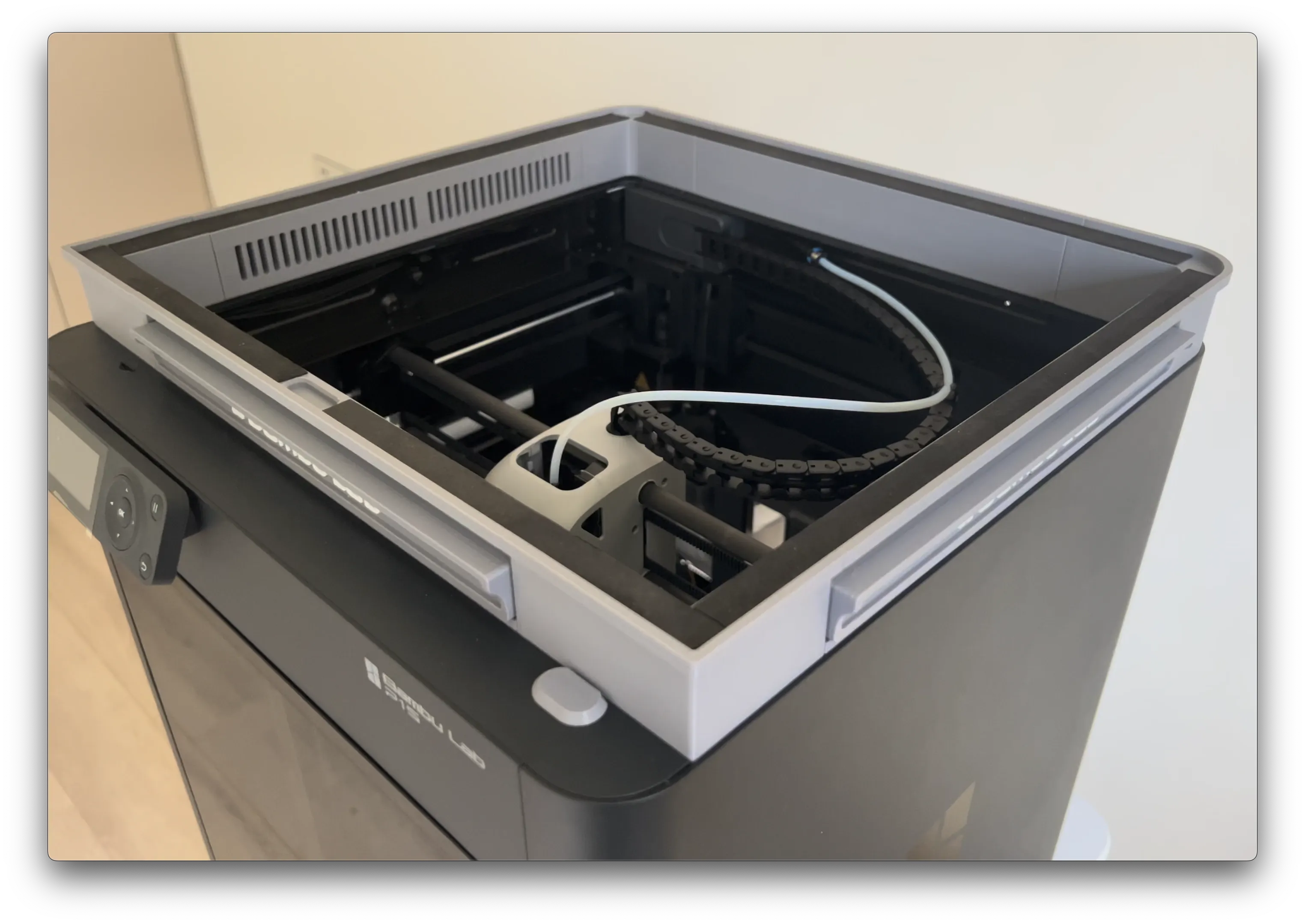 P1S X1C Riser 增高架 ams riser 主动排气口 hmj riser system - Free 3D Print ...