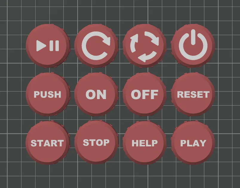 Clicky Button by chameko小廢物電波塔 MakerWorld: Download Free 3D Models