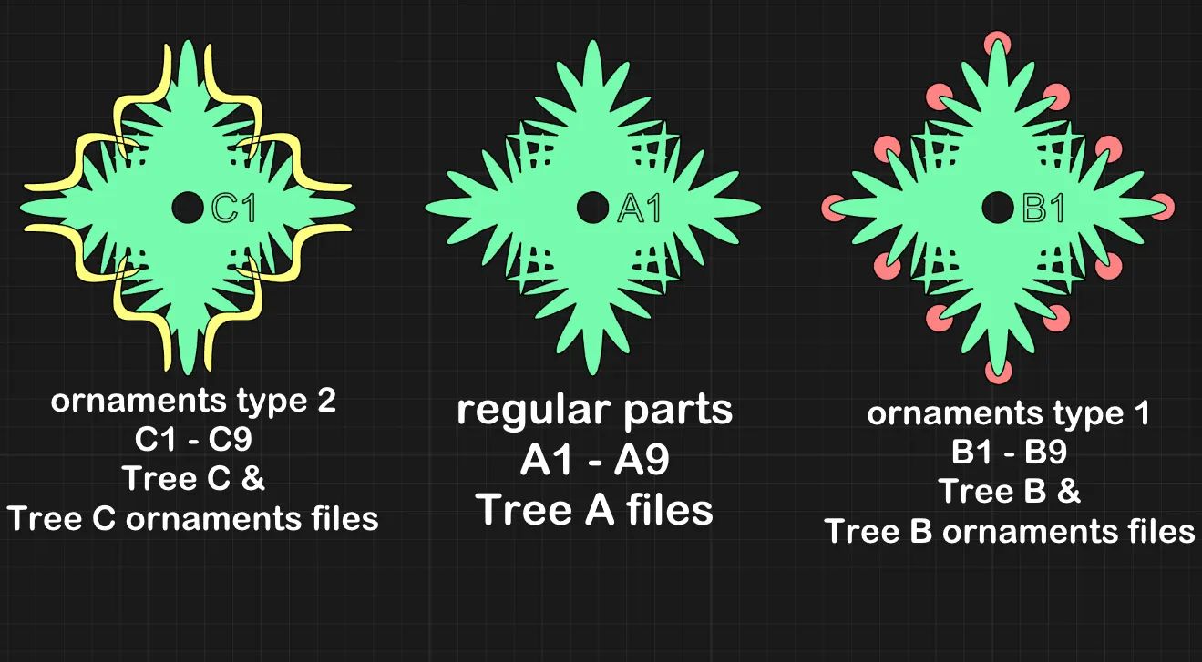Build your own Christmas Tree (no support needed) by DCprint - MakerWorld