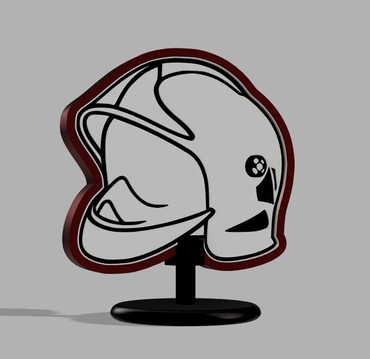 casque pompier lumineuwx by didoucrazyfrog11 - MakerWorld