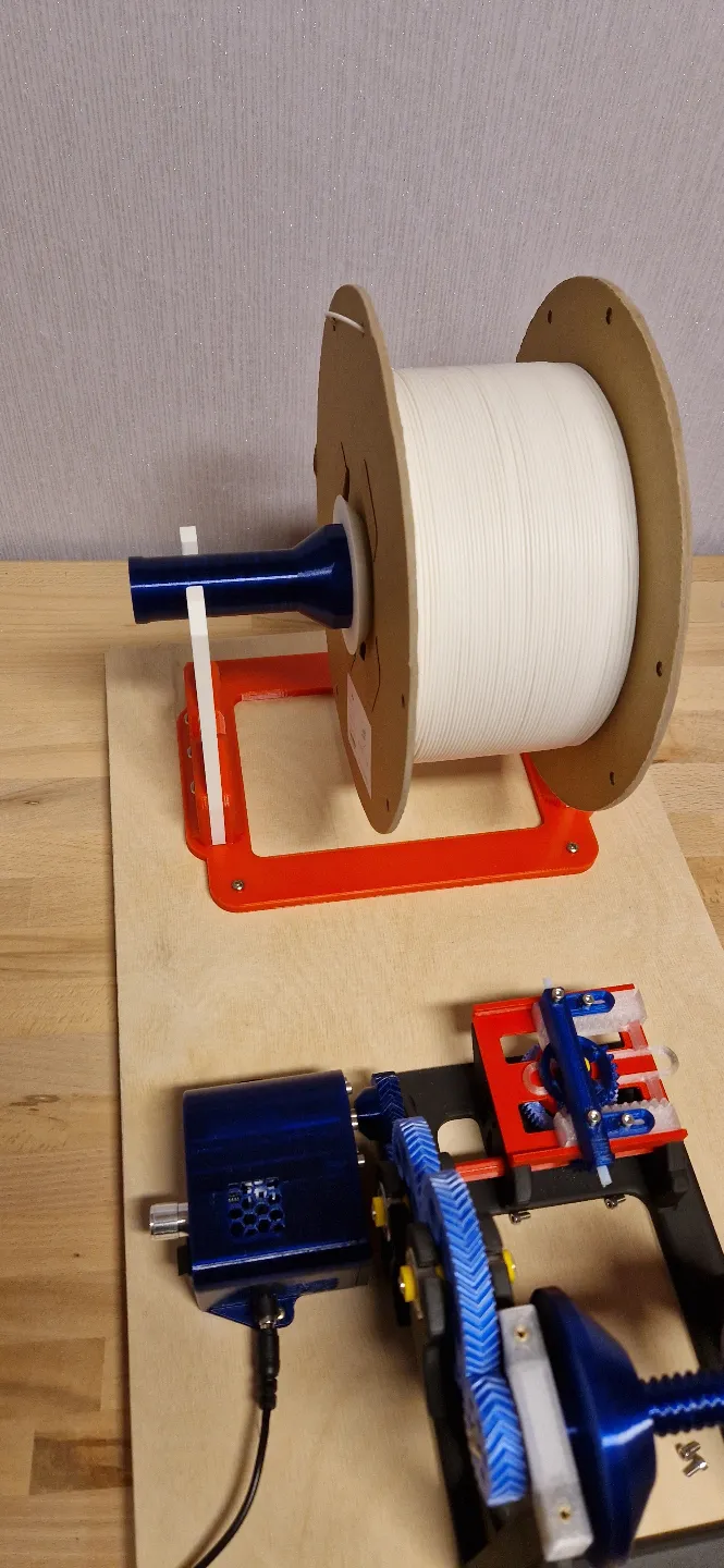 Awesome Spool Rewinder Upgraded Unwinder Remixed by Am_Parts - MakerWorld