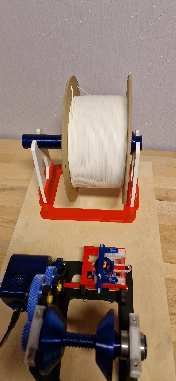 Awesome Spool Rewinder Upgraded Unwinder Remixed by Am_Parts - MakerWorld