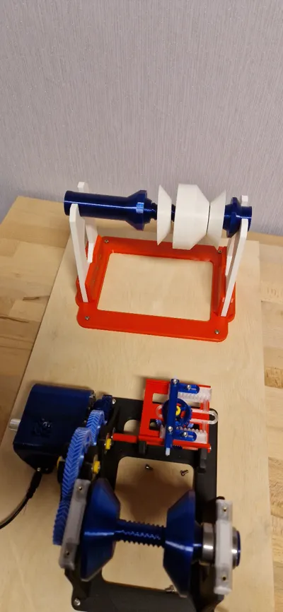 Awesome Spool Rewinder Upgraded Unwinder Remixed by Am_Parts - MakerWorld