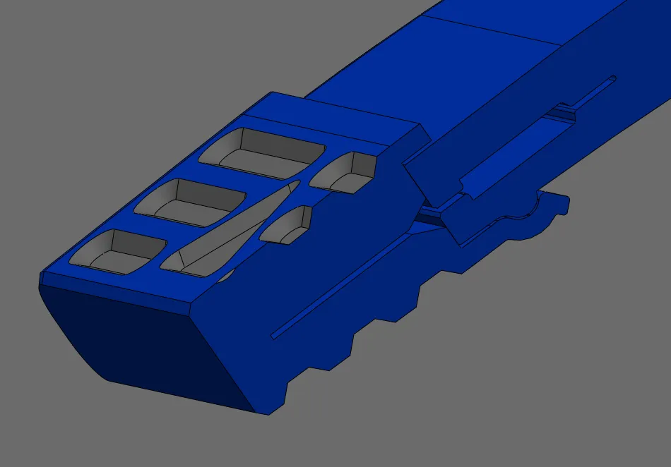 Single Edge Razor Blade Scraper Handle with Cap/Cover by eclien ...