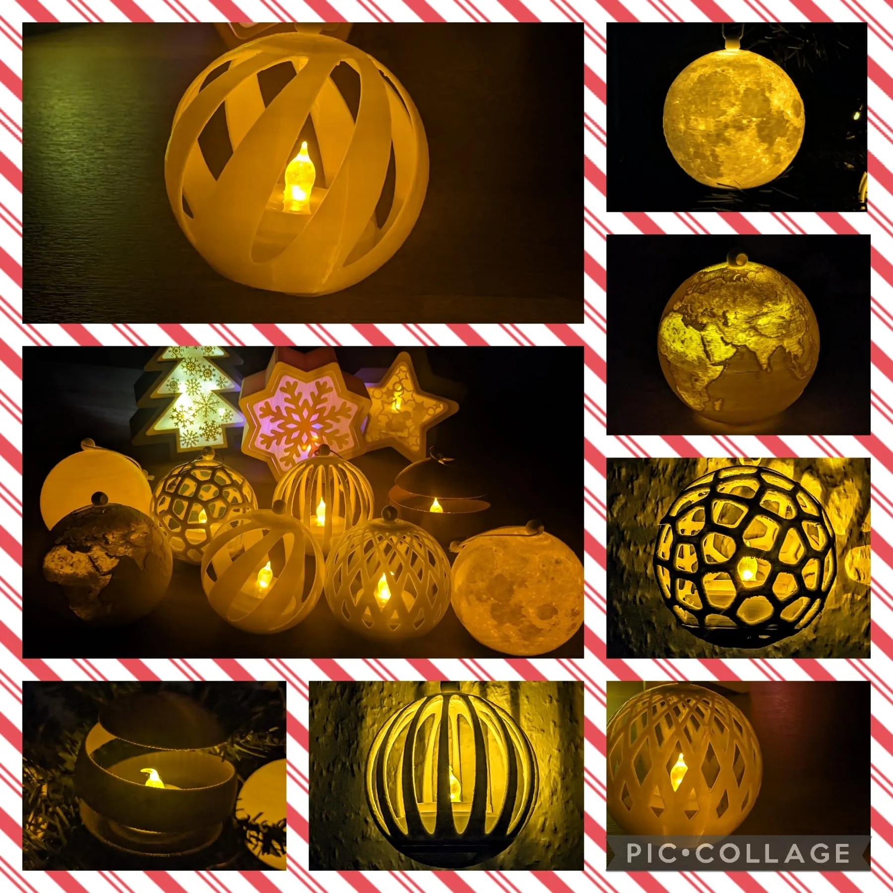 Christmas Series: 5 point star light box (Modular) - Free 3D Print ...