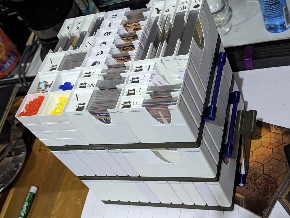 Gloomhaven Card Storage system - Boxes Only by MrKamek - MakerWorld