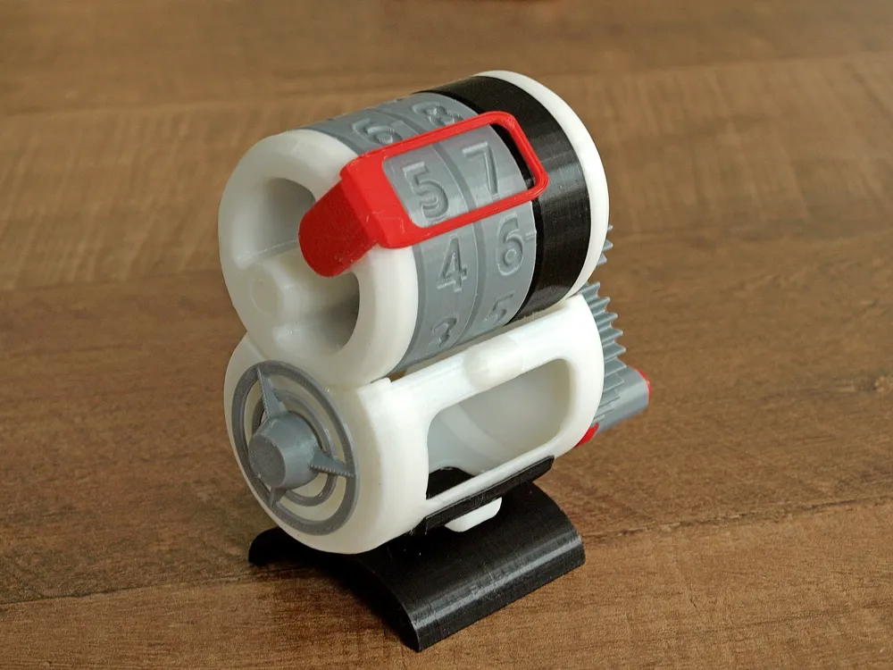 2 and 3 Digit Mechanical Counter Remixed by Bootjevaarder MakerWorld ...