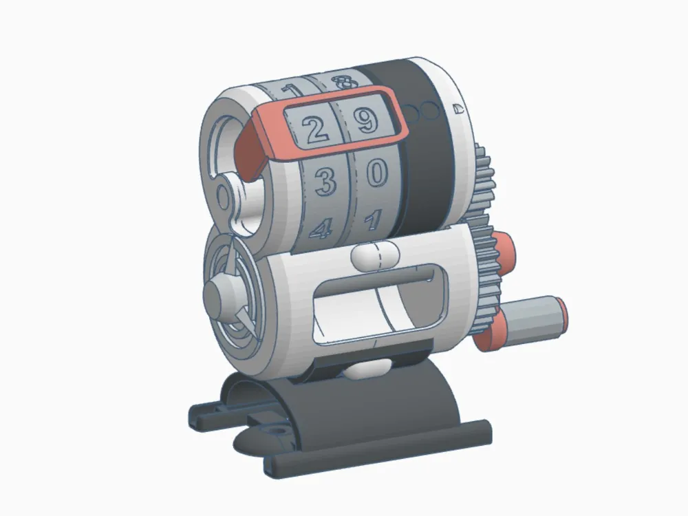 2 and 3 Digit Mechanical Counter Remixed by Bootjevaarder - MakerWorld