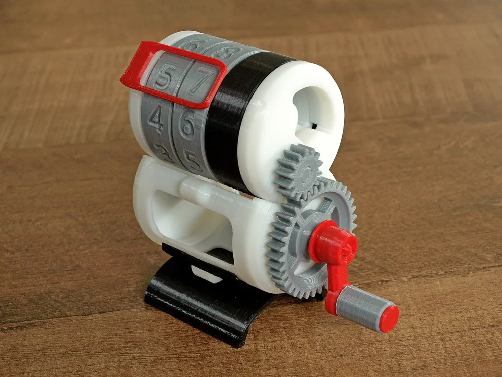 2 and 3 Digit Mechanical Counter Remixed by Bootjevaarder MakerWorld ...