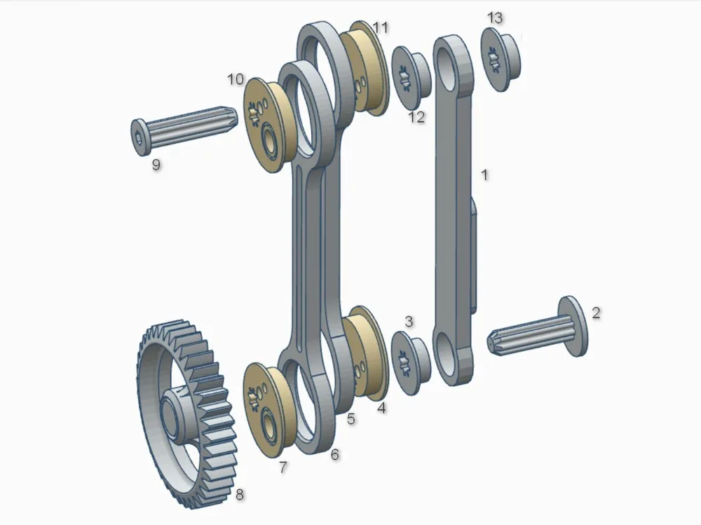 OHC V60 Ultramax Engine by Bootjevaarder - MakerWorld